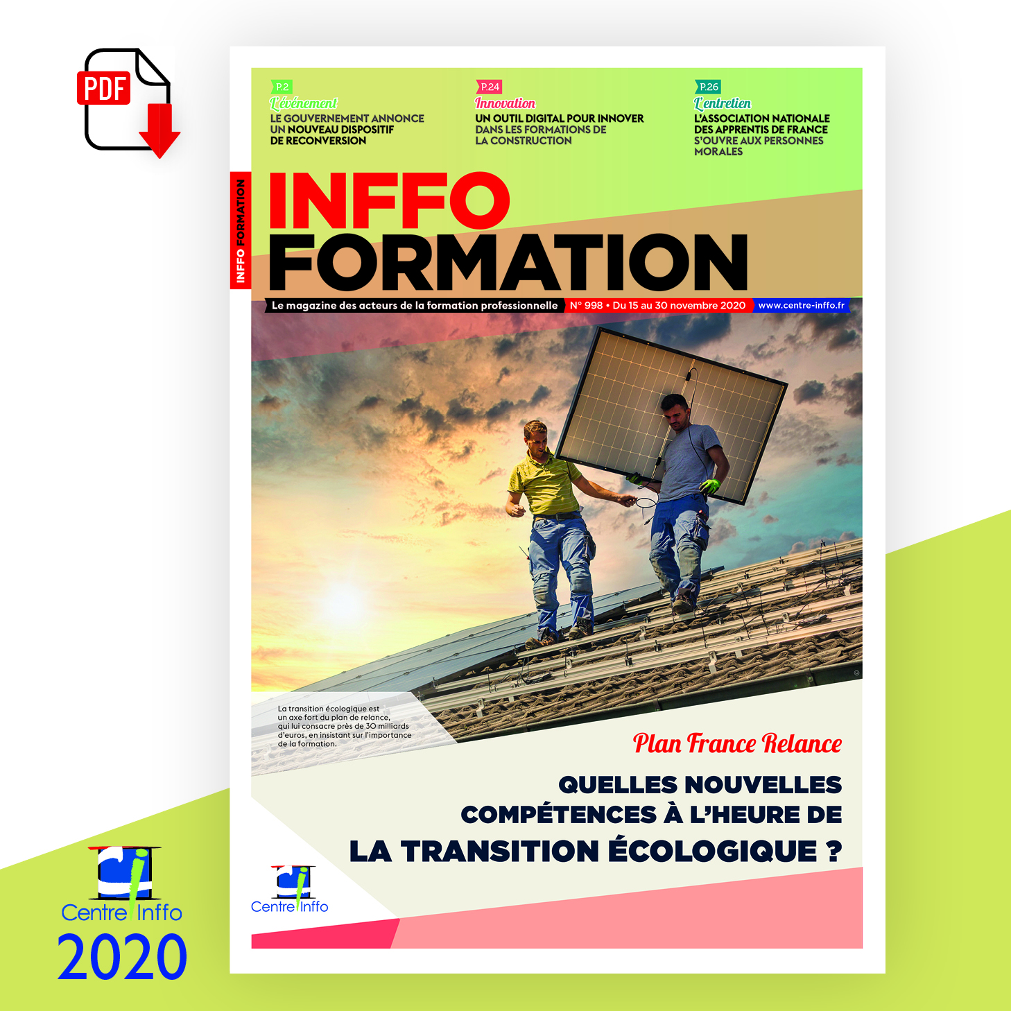 INFFO FORMATION n°998 (version pdf) – La Boutique en ligne Centre Inffo